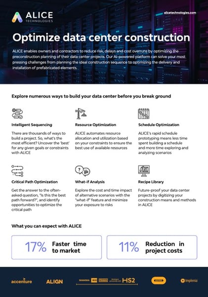 ALICE for Data Centers