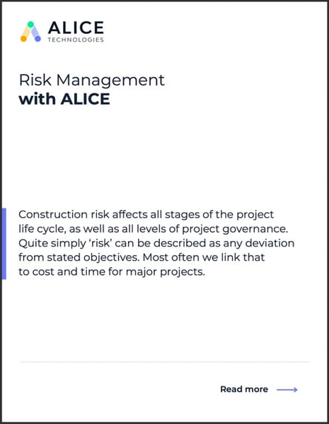 Risk Management with ALICE