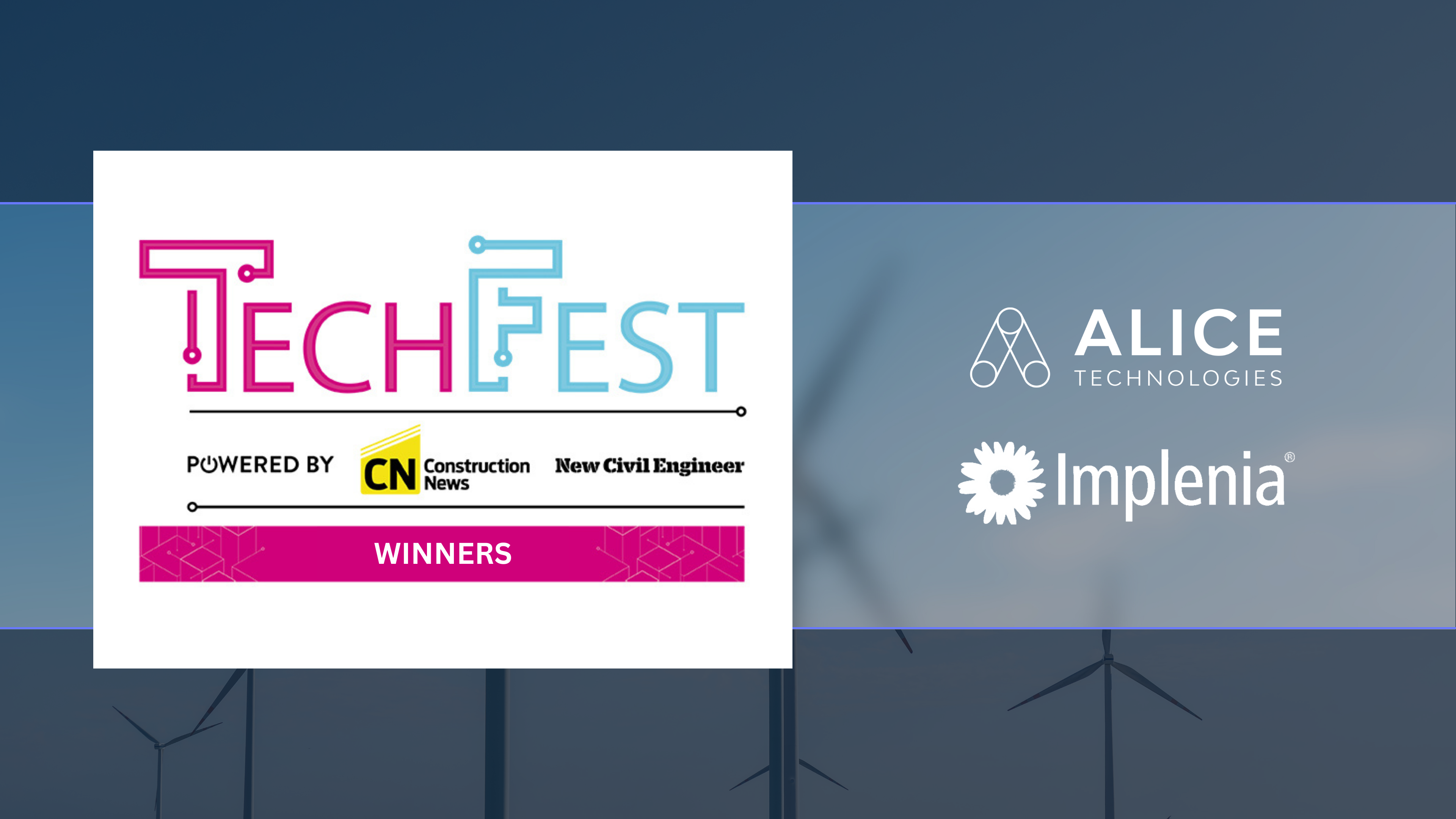 ALICE Technologies + Implenia wins Best Use of Technology at TechFest 2024